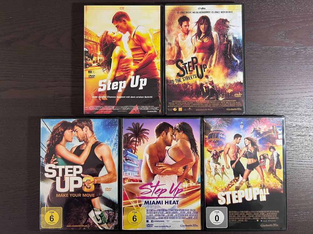 Step Up - Teil 1 bis 5 (Gebraucht) in Zürich für CHF 5.9 – mit Lieferung auf Ricardo kaufen