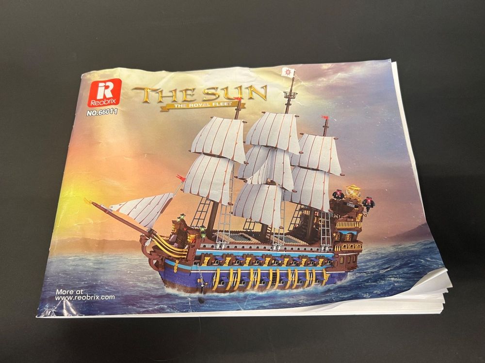 Reobrix The Sun Royal Fleet Ship 66011 (kein Lego) (Gebraucht) in ...