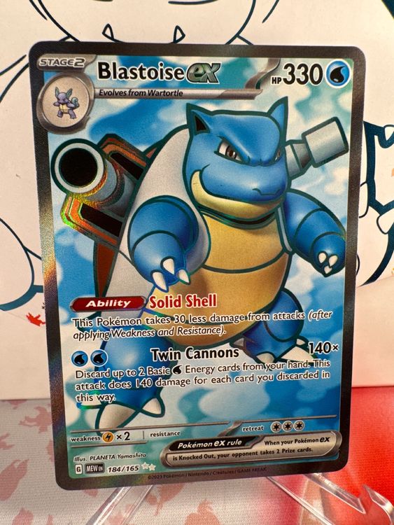 Pokemon 151 Blastoise ex SR (Neu (gemäss Beschreibung)) in Thun für CHF ...