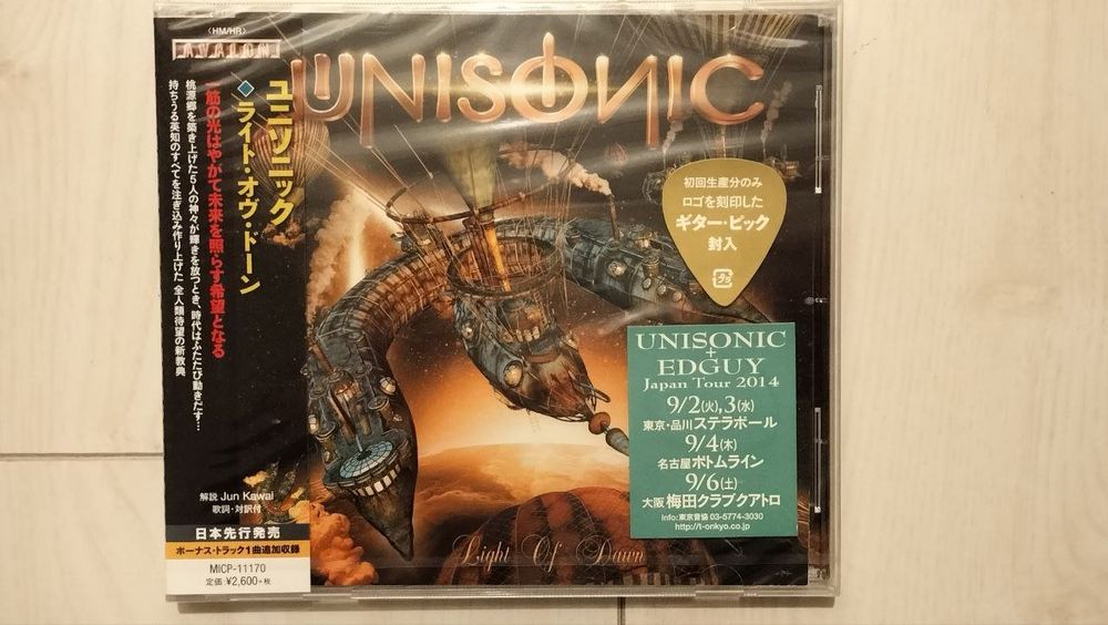 Unisonic Light Of Dawn CD MICP-11170 JAPAN Helloween 1ST PRS (Neu und originalverpackt) in ...