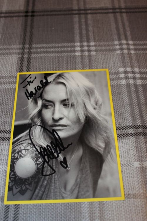 Originalautogramm Sarah Connor auf AK !! | Kaufen auf Ricardo
