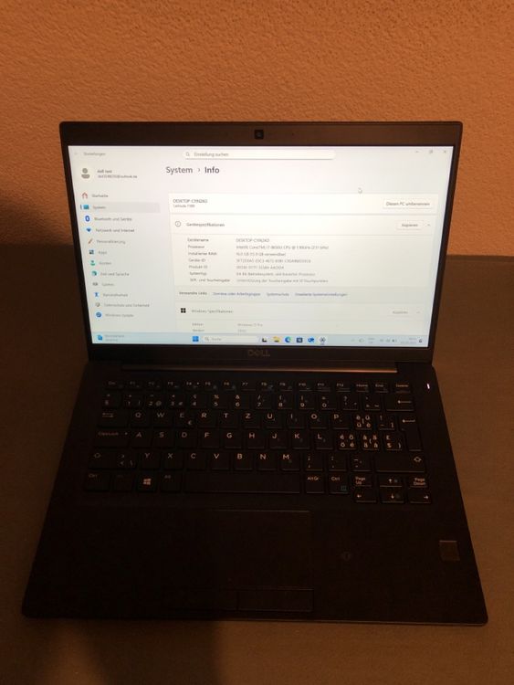 Dell Latitude 7390, Intel i7, 16 GB RAM - Guter Zustand! (Gebraucht) in ...