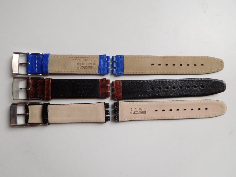 3x Swatch Armband SAZ101 Tresor Magique YAS100D Goldfinger (Neu (gemäss ...