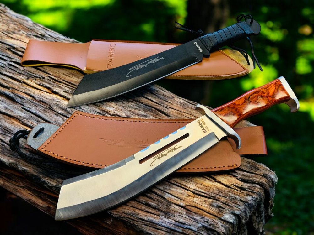 2 tlg. RAMBO Tactical Messer BUNDLE SET 43cm NEU | Kaufen auf Ricardo