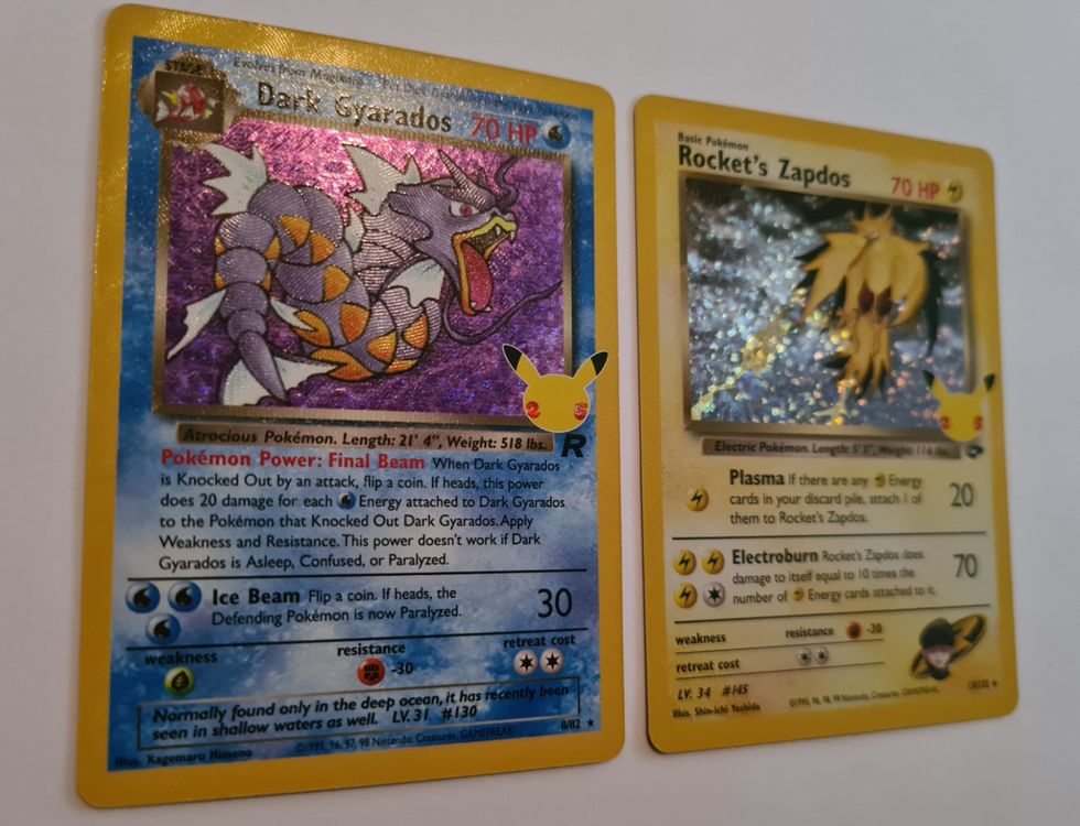 Léviator Electhor - Pokemon - Gyarados Zapdos (Neu (gemäss Beschreibung ...