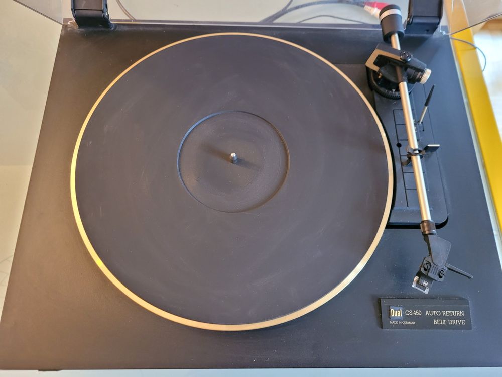 Plattenspieler Dual CS 450 Gold Edition (gebraucht) | Kaufen auf Ricardo