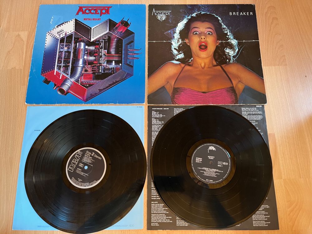 Accept - 2 kultige Vinyl Alben | Kaufen auf Ricardo