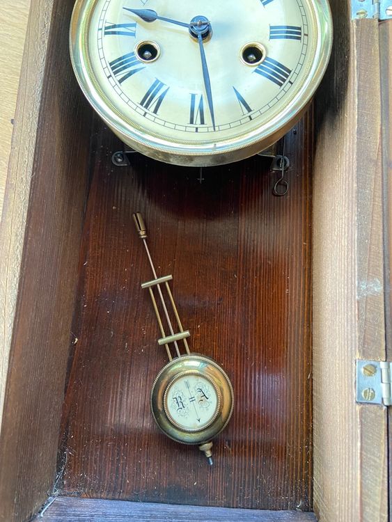 Alter Junghans Regulator, Wanduhr, 20. Jh, Top! | Kaufen auf Ricardo