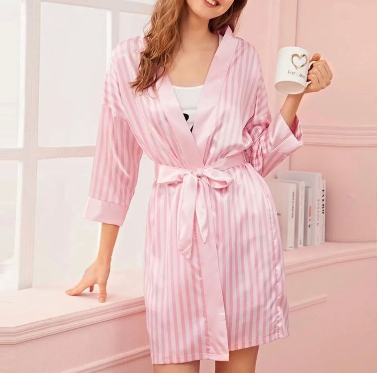 Morgenmantel rosa im victorias secret Stil Gr S (Neu (gemäss ...