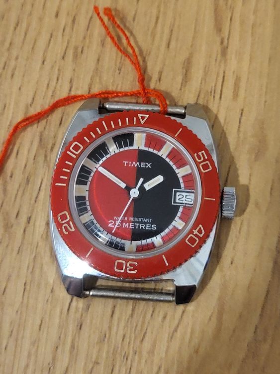 Timex Sprite Calendar Dive Watch 1975 (Gebraucht) in Allschwil für CHF 150 – mit Lieferung auf ...