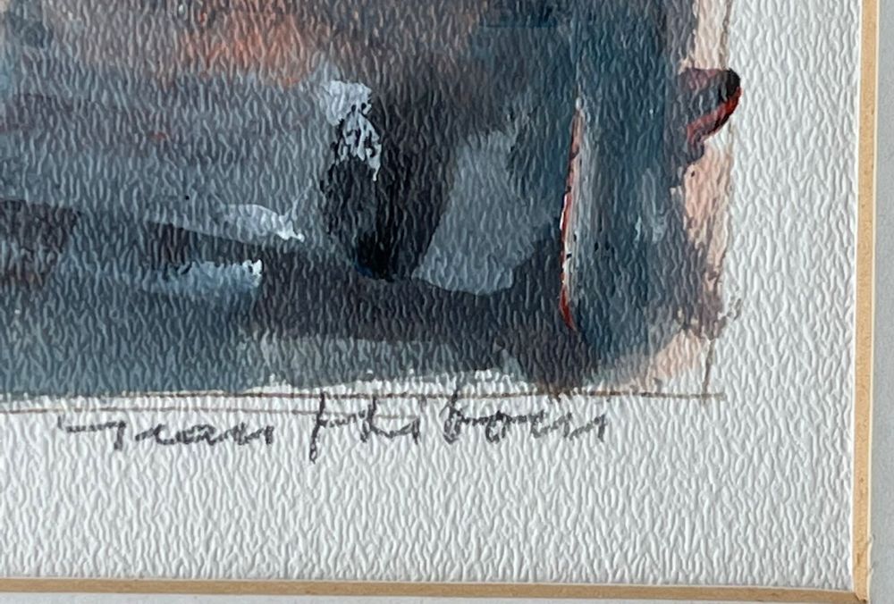 Gian Franco RIBONI (1941) Aquarell | Kaufen auf Ricardo