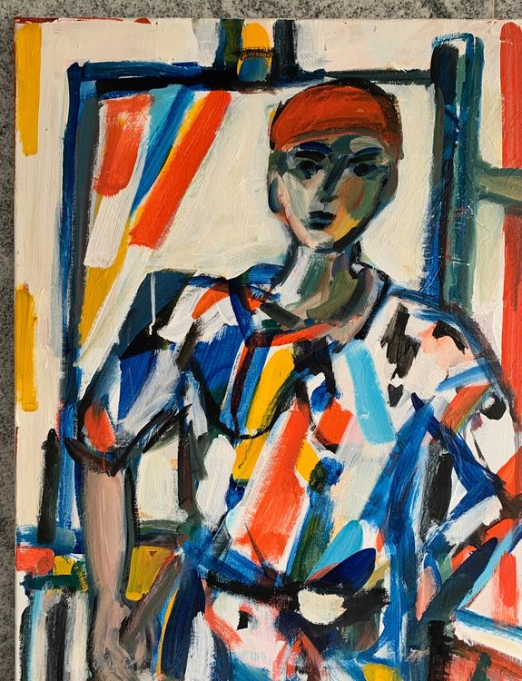 Jean Hasler (1925) grosses Gemälde (Gebraucht) in Root für CHF 35 – mit Lieferung auf Ricardo kaufen