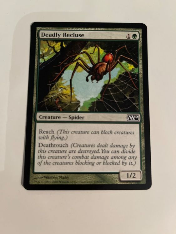 1 x Deadly Recluse - Magic: The Gathering - MtG | Kaufen auf Ricardo