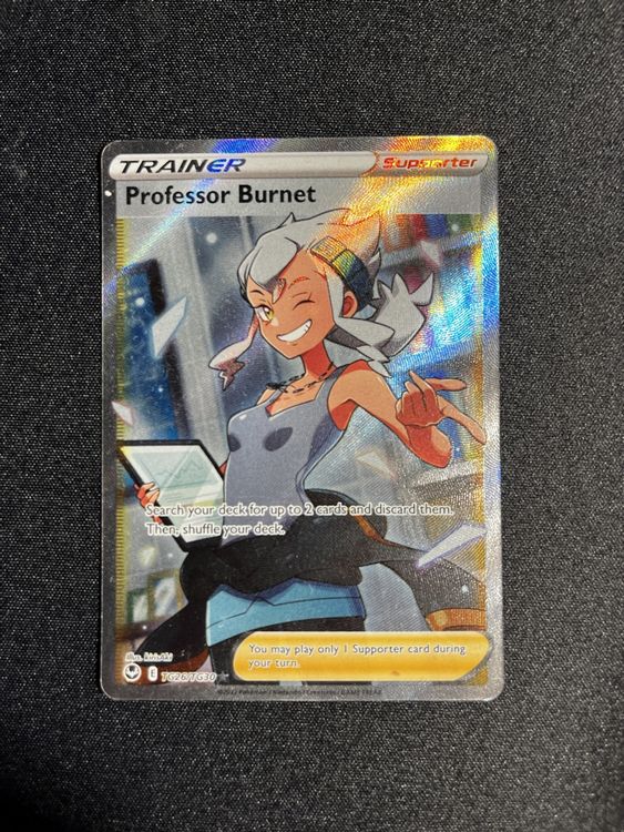 Professor Burnet Pokemon Karte | Kaufen auf Ricardo