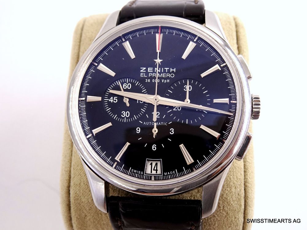 ZENITH CAPTAIN CHRONOGRAPH EL PRIMERO 36.000 VPH FULL SET (Gebraucht ...
