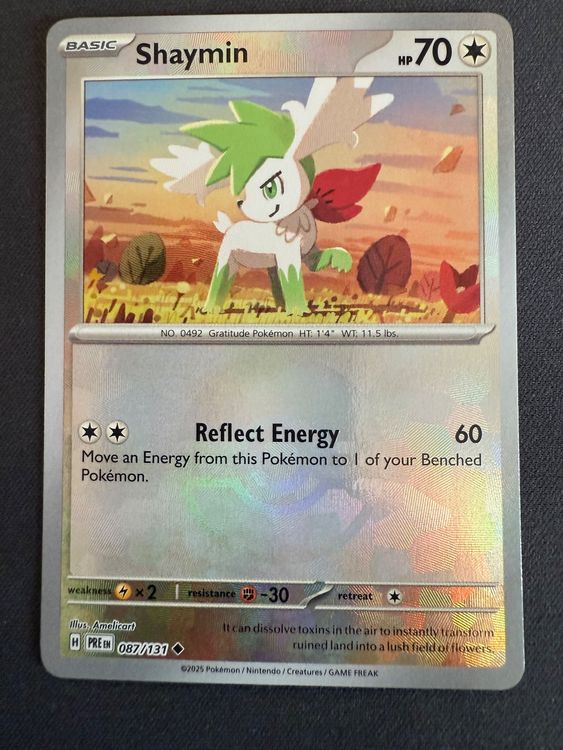 Shaymin [Poke Ball] #87 - Prismatic Evolutions (Gebraucht) in Uster für ...