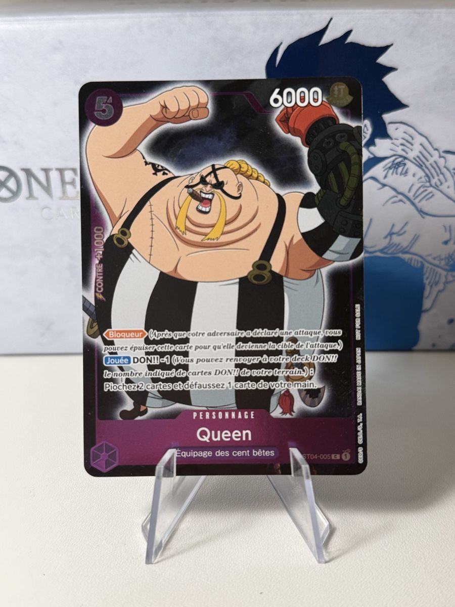 CARTE ONE PIECE Queen ST04-005 ALT Fr Neuve (Neu (gemäss Beschreibung ...