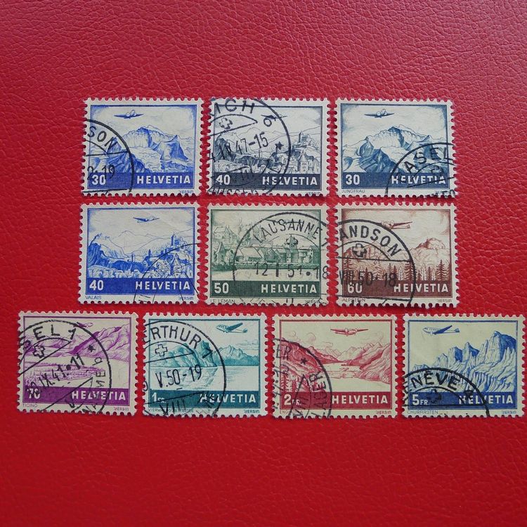 1941-48, LANDSCHAFTEN Flugzeuge, 60.-+ | Kaufen auf Ricardo