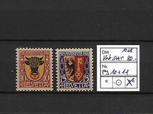 PJ ** 1918 Kat: CHF 80.- (Neu (gemäss Beschreibung)) in Basel für CHF 4 – mit Lieferung auf ...