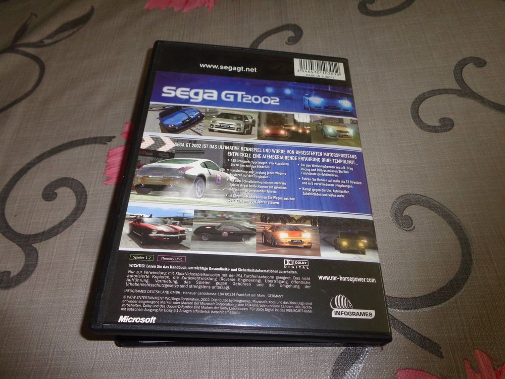 Sega GT 2002 XBOX CLASSIC | Kaufen auf Ricardo