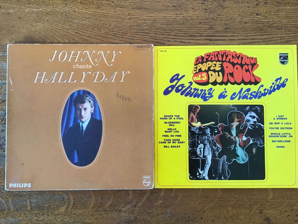 Lot 2 LP Johnny Hallyday années 60 | Kaufen auf Ricardo