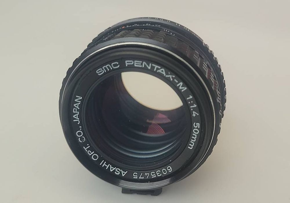 Objektiv smc Pentax M 1:1.4 50 mm analog + digital manuell (Gebraucht ...