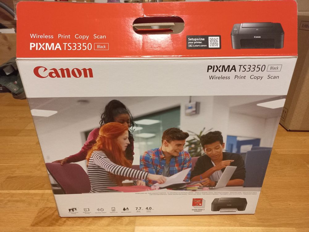 Canon Pixma TS 3350 Drucker inkl. neue Patronen (Neu (gemäss ...