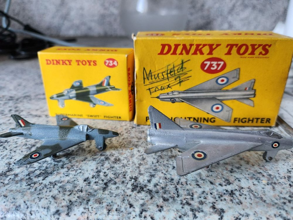 Dinky Toys 60 er Jahre 2 Jets in OVP | Kaufen auf Ricardo