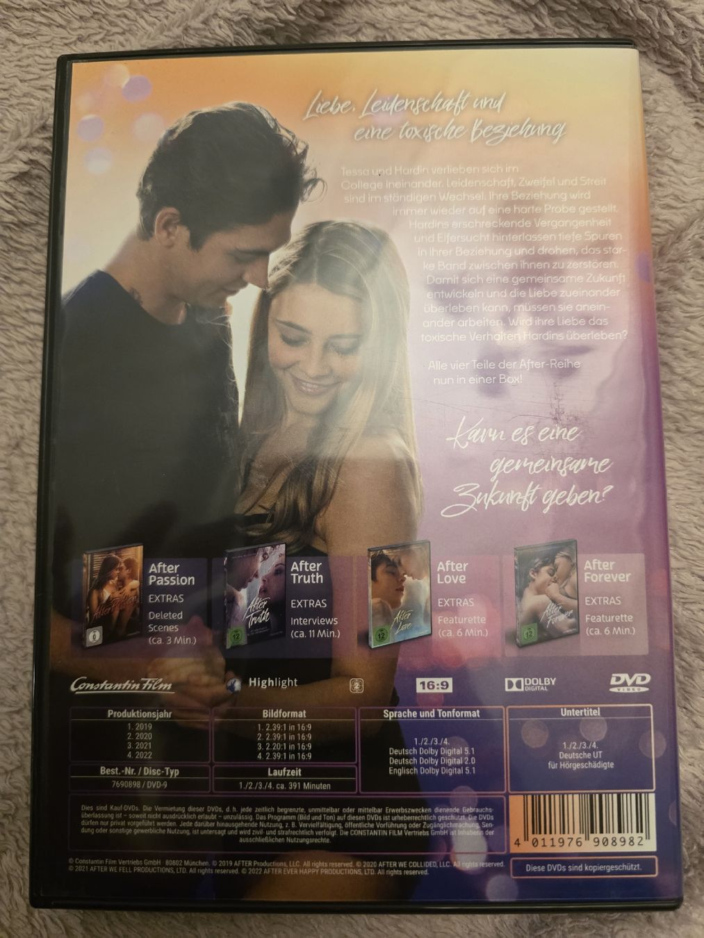 After Passion, Truth, Love & Forever - DVD Box 4 Filme (Gebraucht) in ...