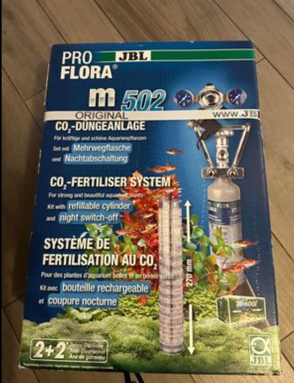 JBL Pro Flora m502 CO2-Düngeanlage (Neu und originalverpackt) in für CHF 100 – nur Abholung auf ...