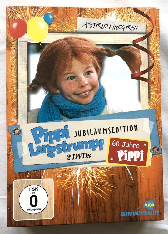 Pippi Langstrumpf Jubiläumsedition 2xDVDs - 60 Jahre Pippi | Kaufen auf Ricardo