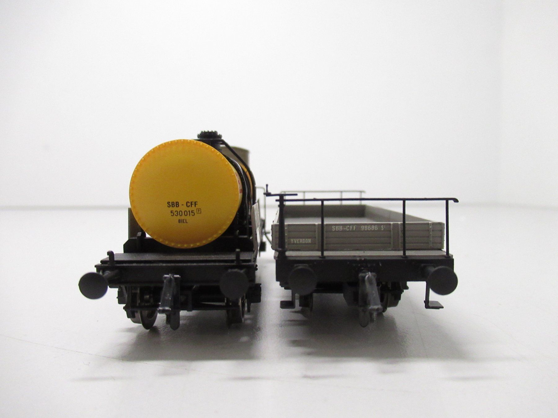 Brawa 2-teiliges Güterwagenset SBB CFF FFS ohne OVP DC GS H0 (Gebraucht ...