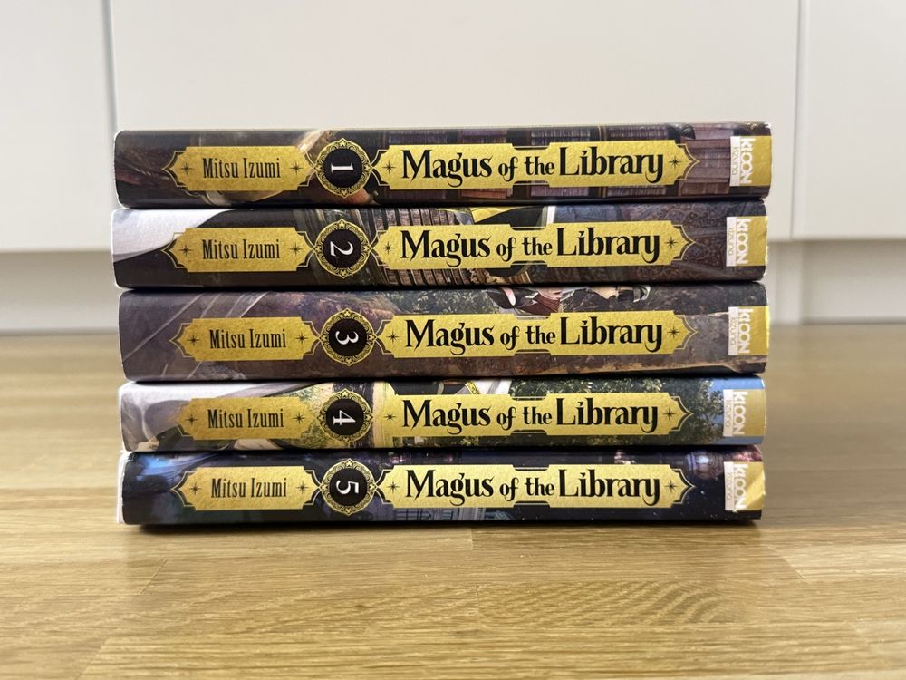 Lot Manga Magus of the Library 1-5, Comme Neufs (Neuf (Voir description ...