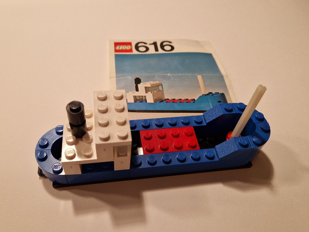 vintage Schiff - Lego 616 mit Anleitung (Gebraucht) in Henau für CHF 10 ...