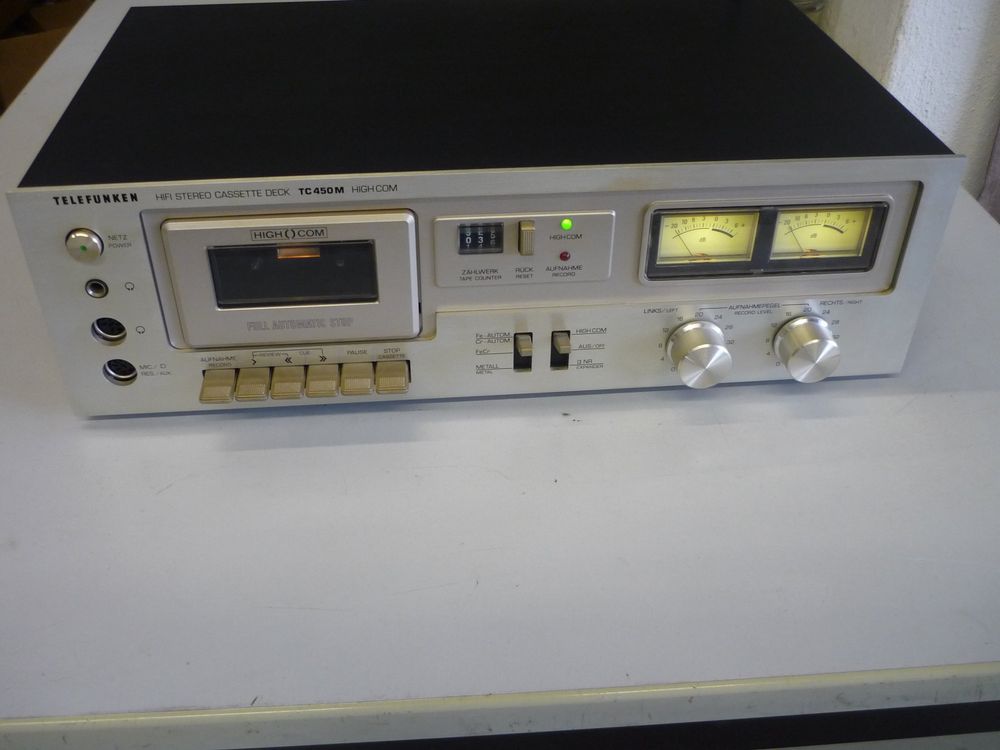 Telefunken Cassette deck TC 450M - Vintage Silber (Gebraucht) in ...