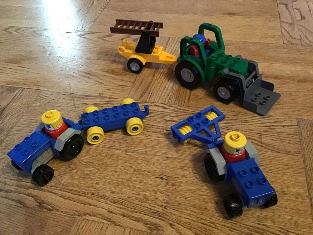 Lego Duplo Traktoren Anhänger Set Landwirt (Gebraucht) in Rüti ZH für ...