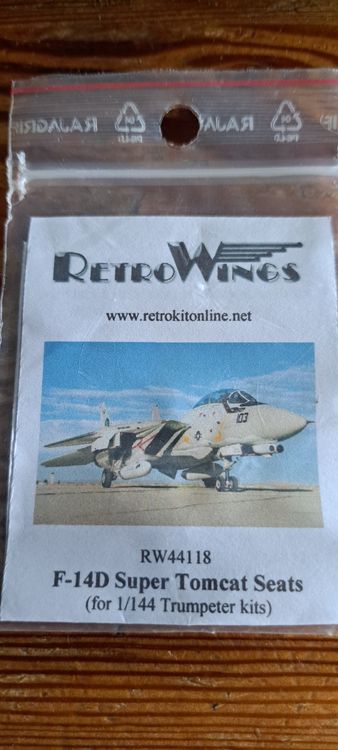 Detail set F6F Hellcat radar 1/144 retrowings RW44027 (Neu und ...