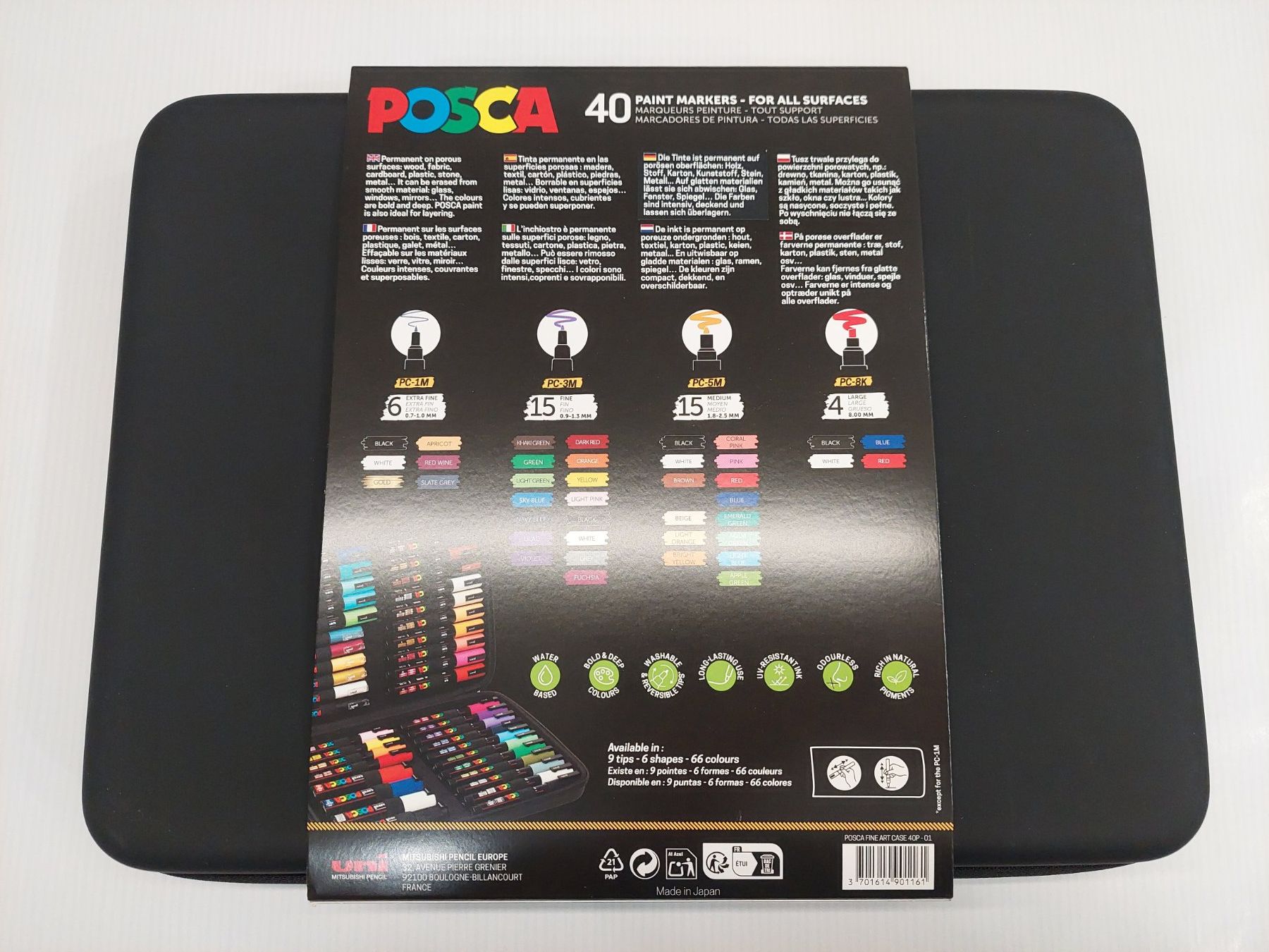 Posca Paint Marker pen acrylic, 40x set, new (Neu und originalverpackt ...