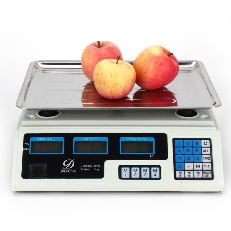 Küchenwaage Preisrechenwaage LCD 30kg/5g (Neu (gemäss Beschreibung)) in Thun für CHF 49.9 – mit ...