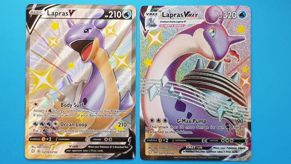 Lapras V + Lapras VMAX – Shiny Rare – Shining Fates - EN (Gebraucht) in ...