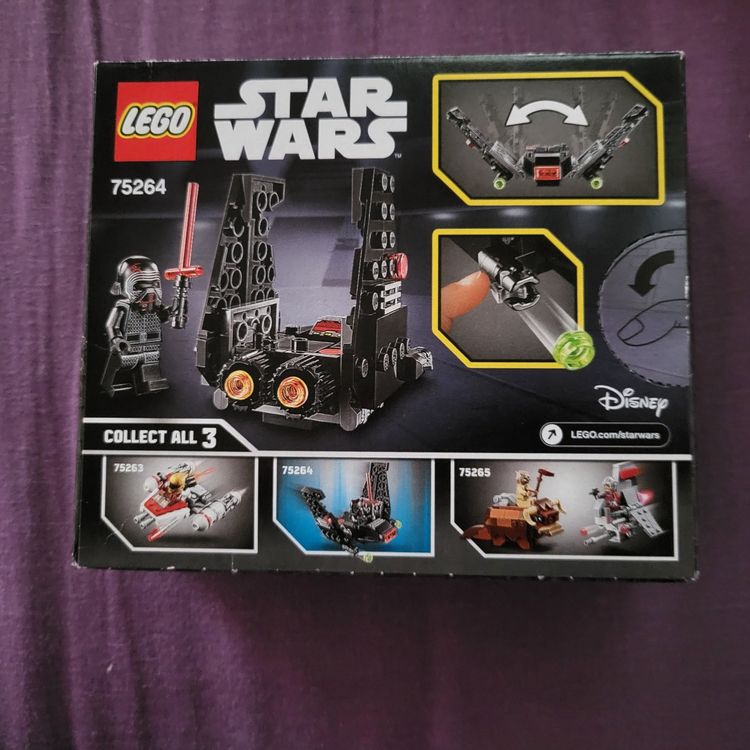 Lego Star Wars Kylo Ren's Shuttle Microfighter 75264 (NEU) (Neu und ...