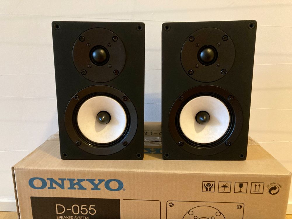 ONKYO D-055 Regallautsprecher (Gebraucht) in Fahrweid für CHF 39 – mit Lieferung auf Ricardo kaufen