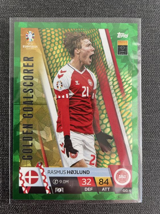 Topps Rasmus Hojlund Dänemark Euro 2024 (Neu (gemäss Beschreibung)) in ...