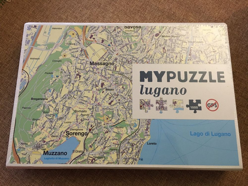 MyPuzzle Lugano 1000 pezzi nuovo (Neu und originalverpackt) in Melano ...