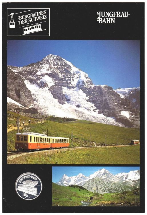 Silber-Medaille, Jungfraubahn (Neu (gemäss Beschreibung)) in Walzenhausen für CHF 18 – mit ...