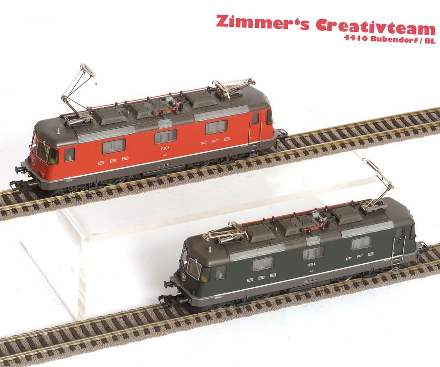Märklin SBB Lokset 2 x Re 4/4 II mfx sound, 37342, OVP, H0, (Gebraucht ...
