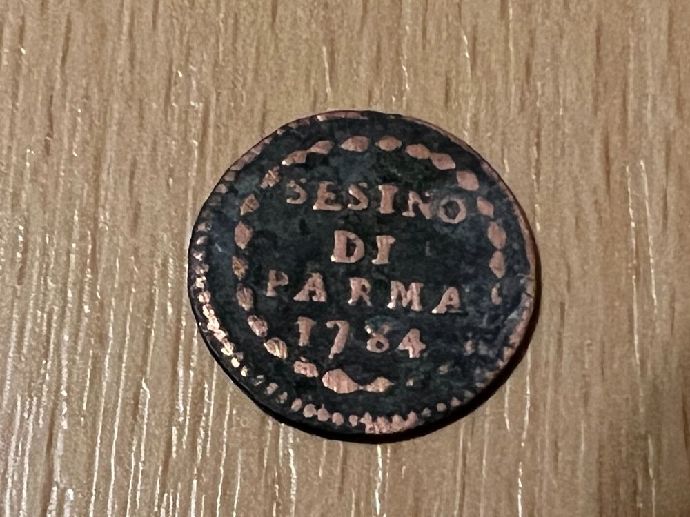 Münze Italien Sesino di Parma 1784 | Kaufen auf Ricardo