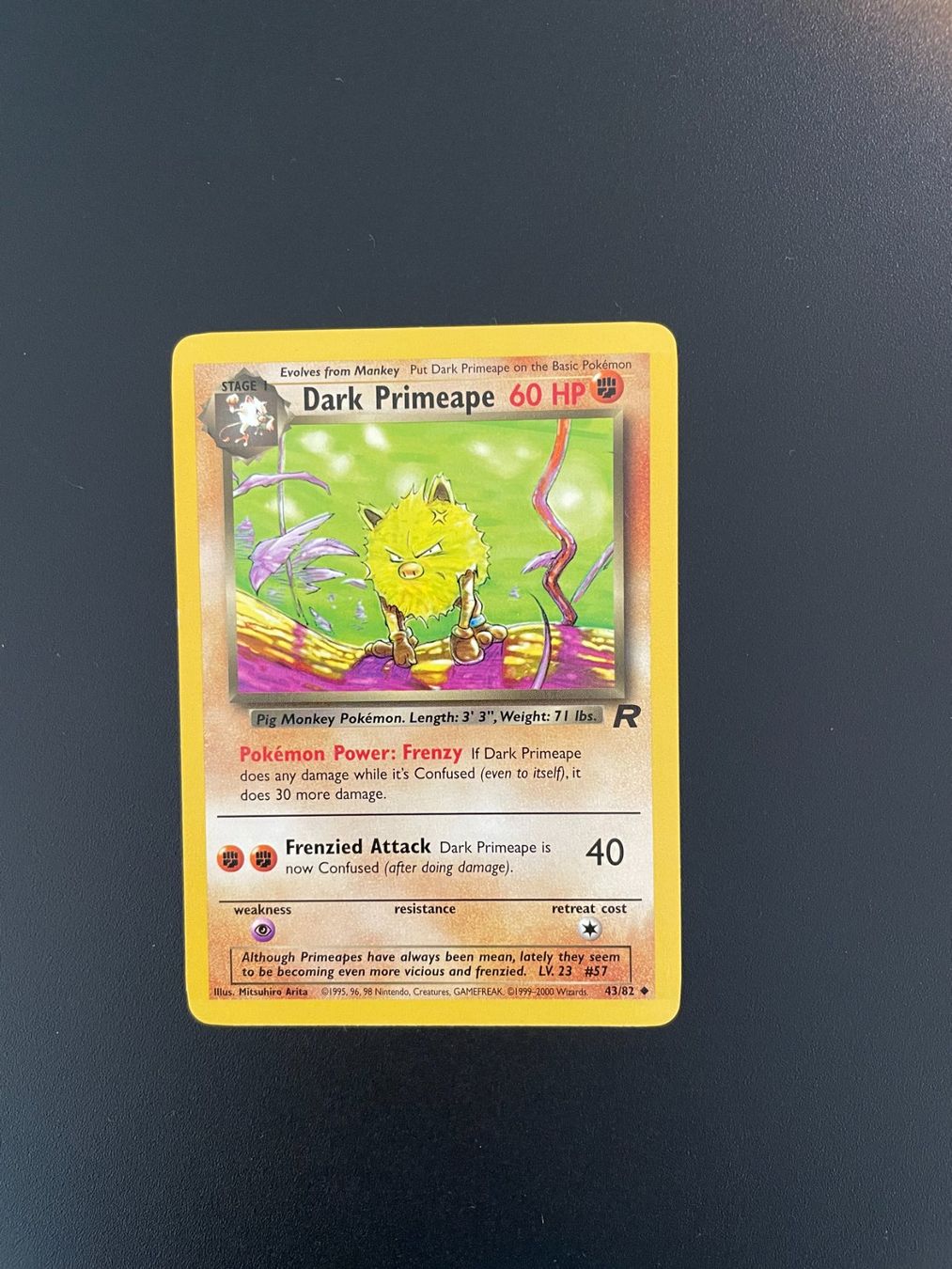 Pokémon Team Rocket Dark Primeape 43/82 ab 1 (Gebraucht) in Zürich für ...