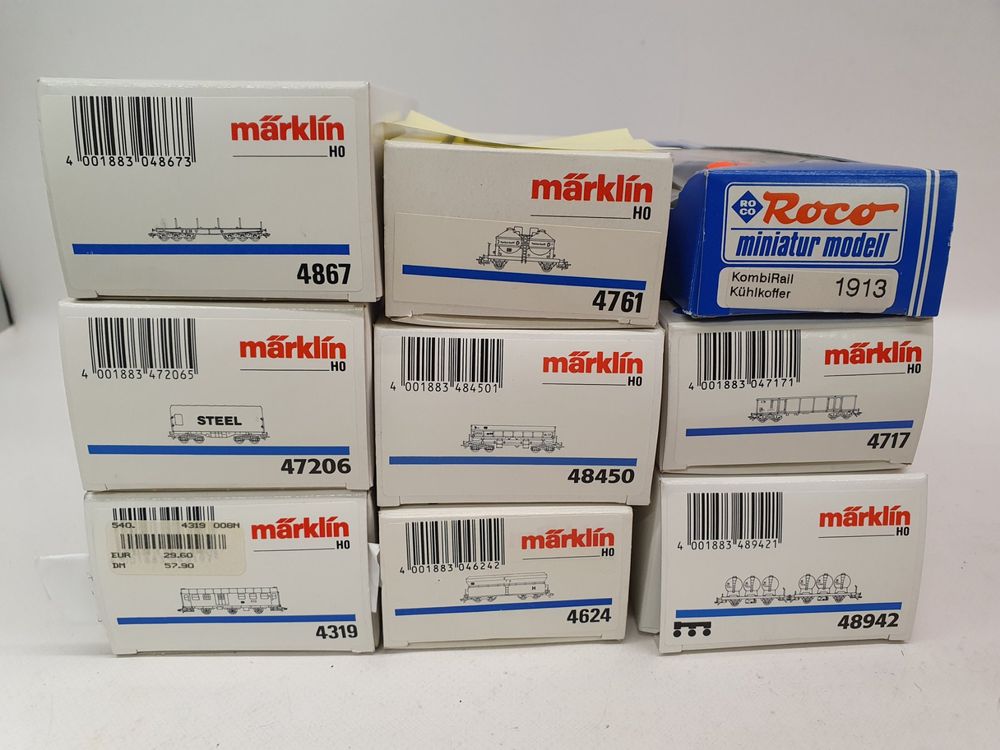 Märklin-Set Nr. 4 mit 8 Wagen & 1 Wagen von Roco (Neu (gemäss ...