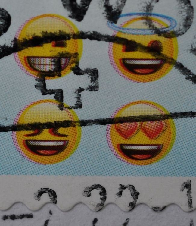Abart Smileys / Emojis 2017 Druckverschiebung (Gebraucht) in Worb für ...